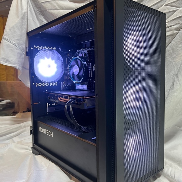 Other | Custombuilt All Black Rgb Gaming Pc | Poshmark